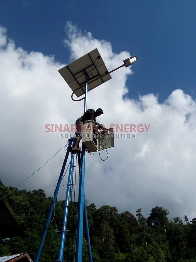 √ Paket Lampu PJU Solar Cell 80 Watt | SINAR DAYA ENERGY