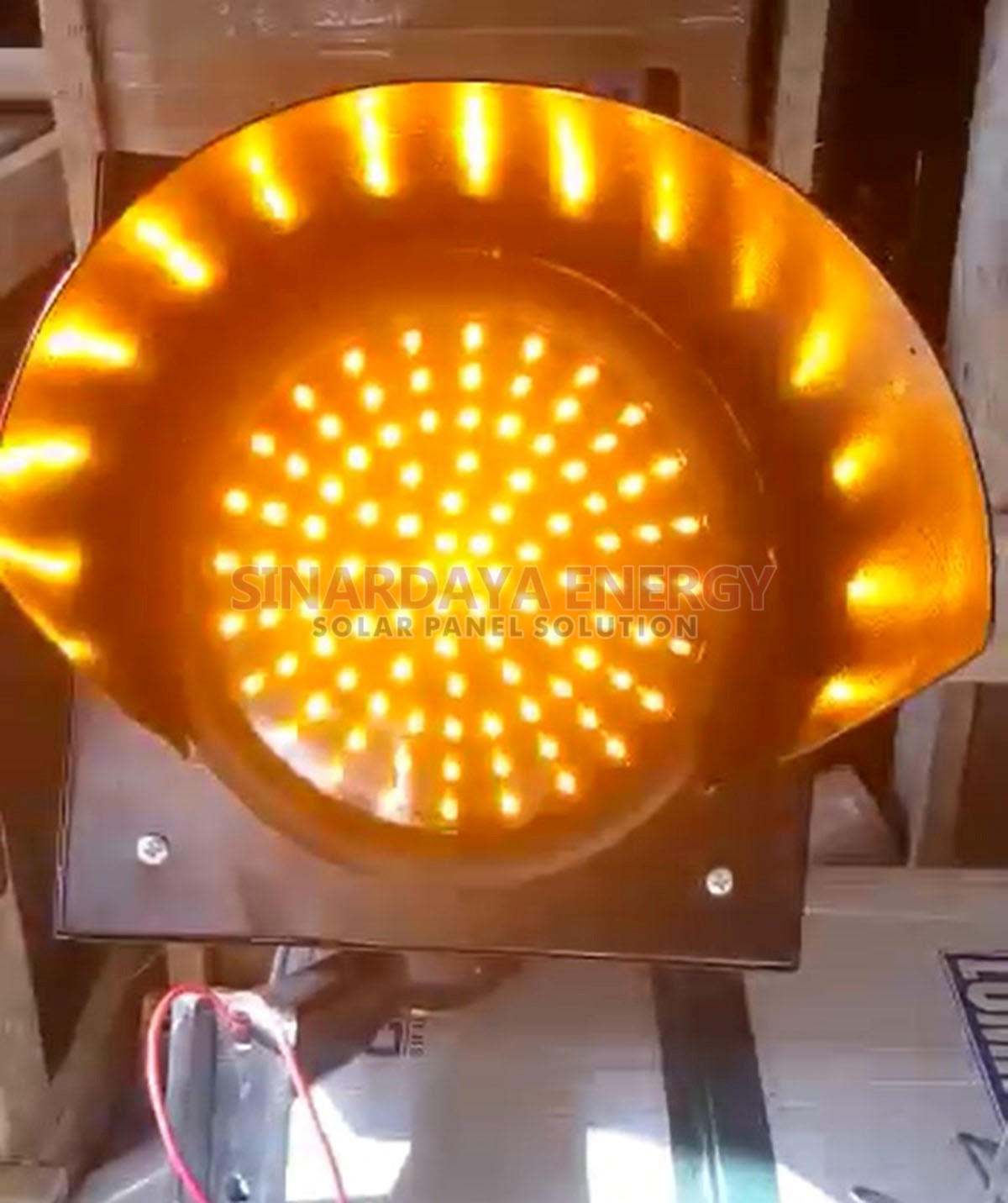 √ Lampu Warning Light 1 Aspek 2 Arah 30 cm | SINAR DAYA ENERGY
